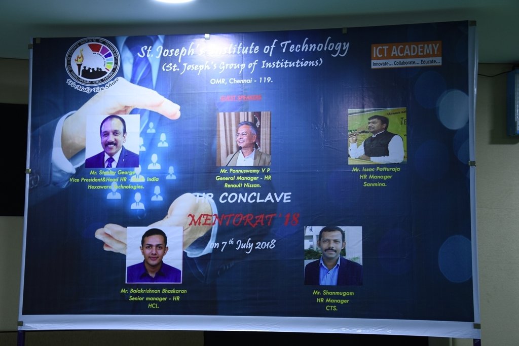 HR CONCLAVE-2018 Gallery - St.Joseph's Institute Of Technology